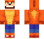 Crash Bandicoot | Minecraft Skin
