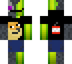 Wither Herp Derp Pixel | Minecraft Skin