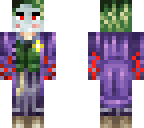 Joker Heath ledger | Minecraft Skin