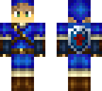 The Legend Of Blue Link | Minecraft Skin