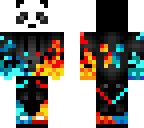 elemental panda | Minecraft Skin