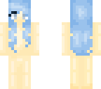 Blue Hair Base | Minecraft Skin