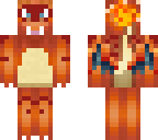 Clone Striped Charizard | Minecraft Skin