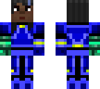 Jesse with Shield of Infinity and Gauntlet | Minecraft Skin