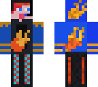 fire prince | Minecraft Skin