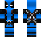 Blue DeadPool | Minecraft Skin