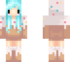cute cake girl | Minecraft Skin