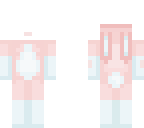 bunny onesie base | Minecraft Skin