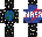 NASA In Space | Minecraft Skin
