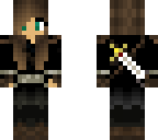 Lexa from the 100 | Minecraft Skin