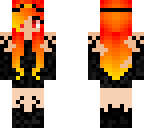 Blaze Girl | Minecraft Skin