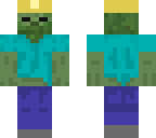 Construction Fat Zombie | Minecraft Skin
