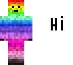 derp rainbow | Minecraft Skin