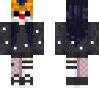 Girl with Clown Mask | Minecraft Skin