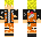 Naruto part two Tattered Nine Tails | Minecraft Skin