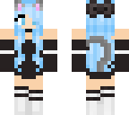 cute maid girl | Minecraft Skin