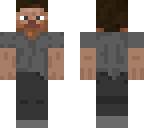 gray steve | Minecraft Skin