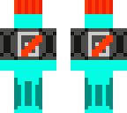 Teal Gatorade Turtle | Minecraft Skin