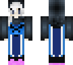 altertale sans girl | Minecraft Skin