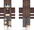 Girl With Bangs | Minecraft Skin