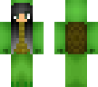 Turtle girl | Minecraft Skin