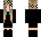 Crying sad girl | Minecraft Skin