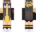 yellow aesthetic beach | Minecraft Skin