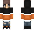 butch lesbiab with new eyes | Minecraft Skin