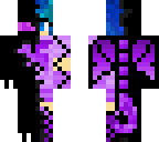 Half ender dragon half human | Minecraft Skin