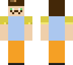 the neighbor from hello neighbor | Minecraft Skin