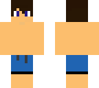 creeper boy in swimming pool | Minecraft Skin