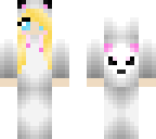 Cute panda girl | Minecraft Skin