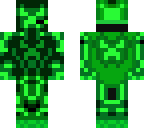 Glowing Creeper | Minecraft Skins