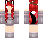 Red Haired Meif'wa | Minecraft Skin