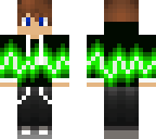 green gamer boy | Minecraft Skin