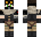 Desert Assassin with a metal arm | Minecraft Skin