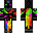 rainbow knight | Minecraft Skin