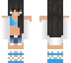 Summer girl | Minecraft Skin