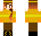 Courage Undertale | Minecraft Skin