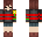 Underfell Frisk edit | Minecraft Skin