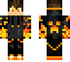 Red fire | Minecraft Skin
