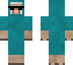 Summer Cyan Sheep | Minecraft Skin