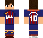FC Barcelona Home Kit 2017 18 | Minecraft Skin