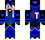blue pvp boy | Minecraft Skin