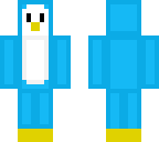 Light Blue Penguin Base | Minecraft Skin