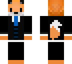 fox in suit | Minecraft Skin