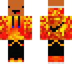 corny fire | Minecraft Skin
