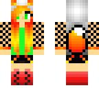 Lava Girl | Minecraft Skin