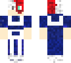Todoroki skin | Minecraft Skin