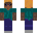 reverse steve colors | Minecraft Skin